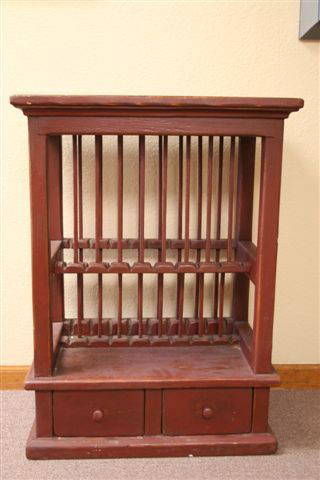 Primitive Plate Rack