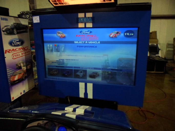 Ford Racing: Full Blown Sit Down Arcade Video Game
