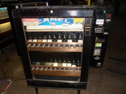 Vintage "national Vendors" Cigarette Machine