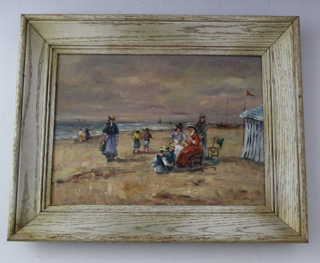 C.C. Cooper Oil Painting
