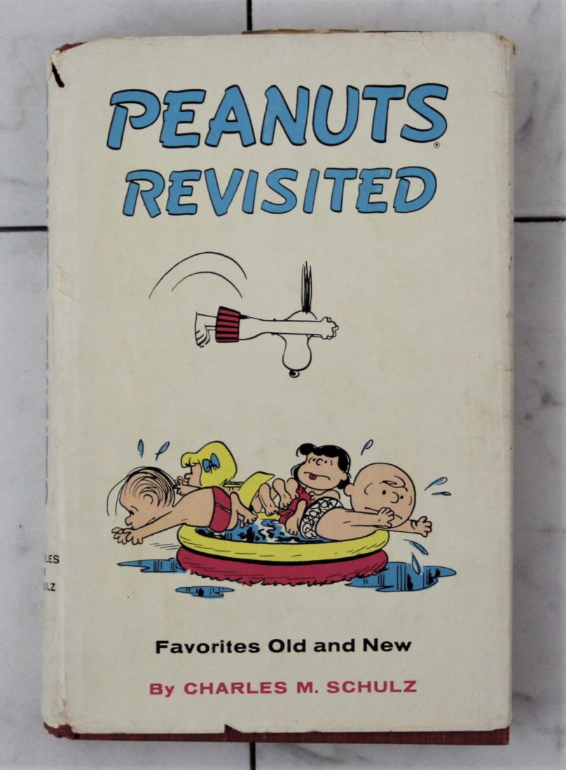 Larry Mcmurtry Signed Peanuts Book
