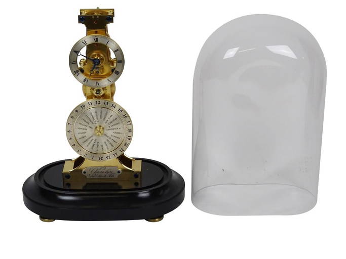 Skeleton Pendulum Of Chronolyre, Chaux De Fonds, Model