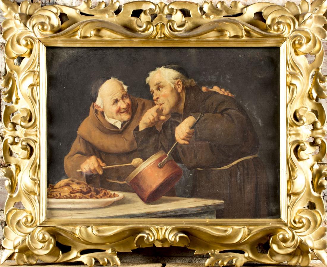 Alessandro Sani (Italy, 1856 - 1927) oil on canvas