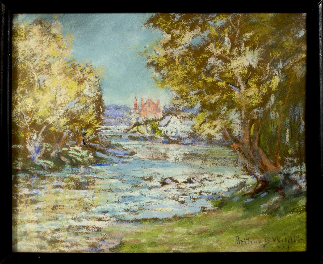 Arthur Wilder (Vermont,1857-1945) pastel on paper