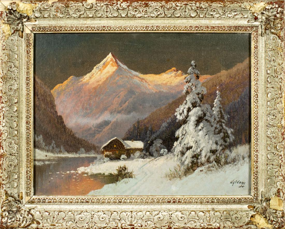 Franz Waldegg (Austria,1888-1966) oil on canvas