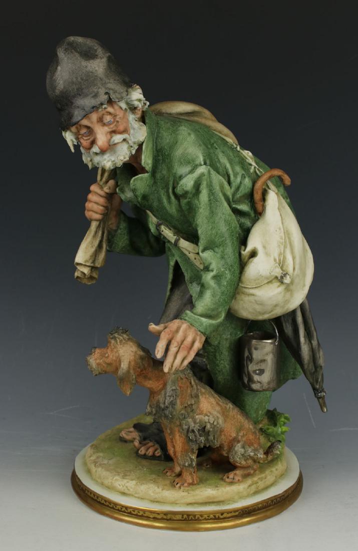 Capodimonte Giuseppe Cappe Figurine "Tramp and Scamp"