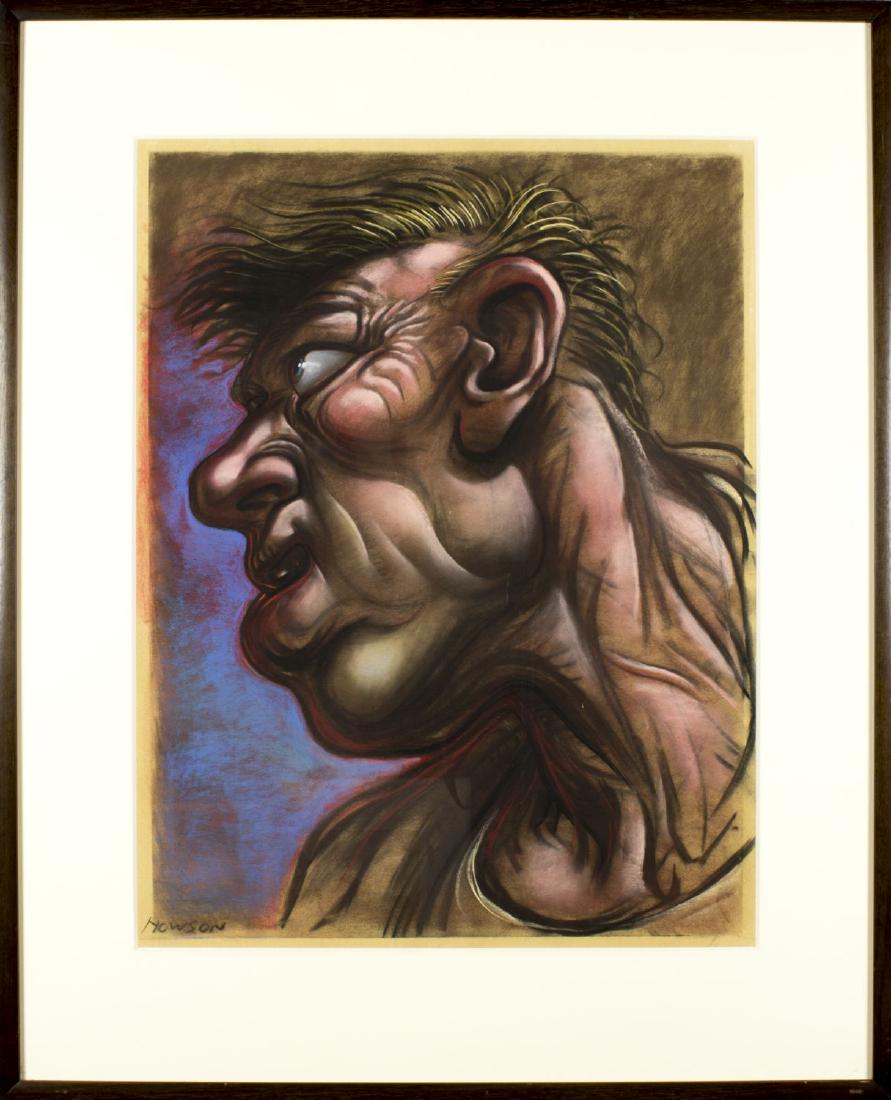 Peter Howson (scotland,uk,born 1958) Pastel On Paper