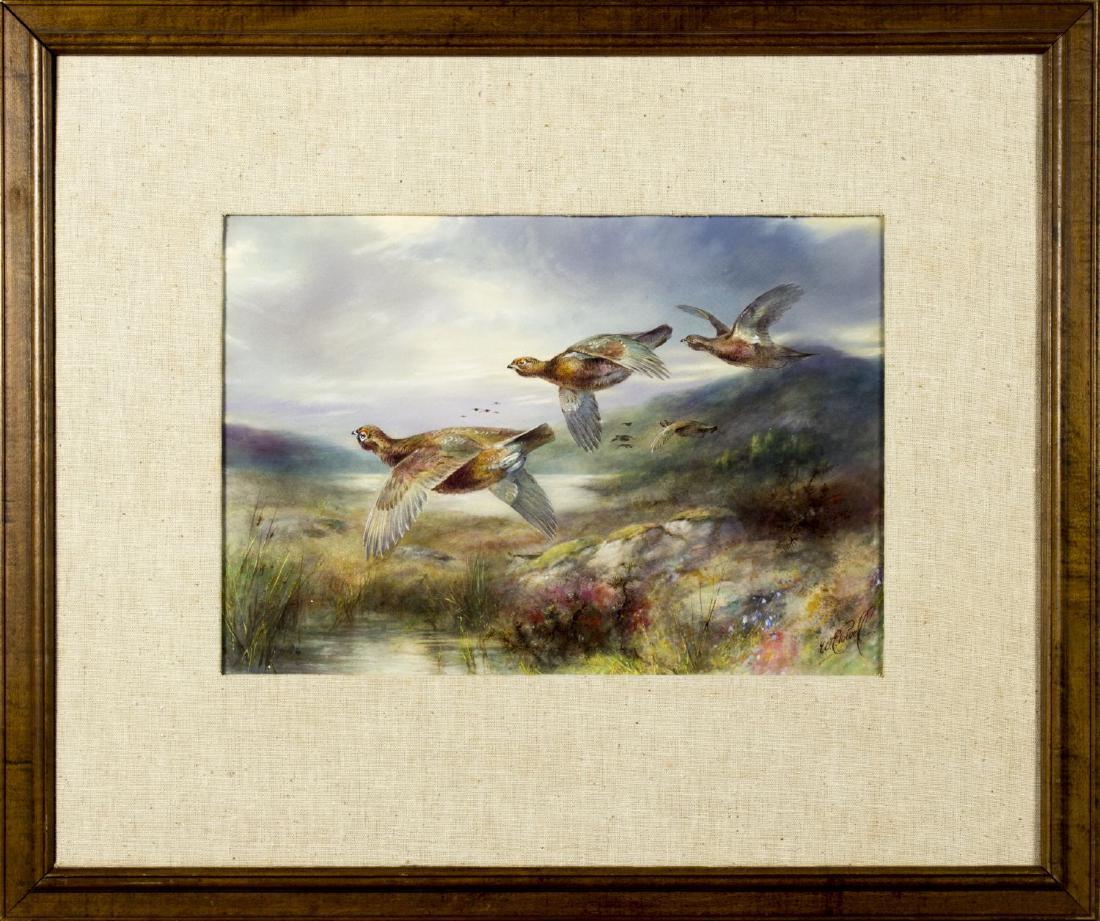 William Edward Powell (UK,1878-1955) watercolor on