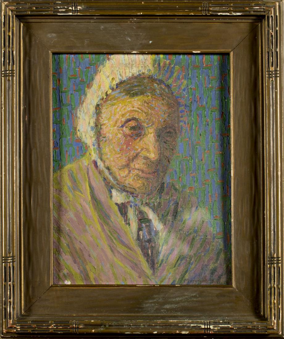 Mary Locke Brewer (IL,MO,1865-1950) oil painting
