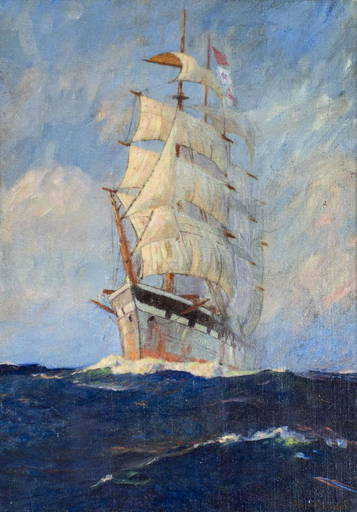 Mason Mcdonald (ny,1880 1961) Oil Painting