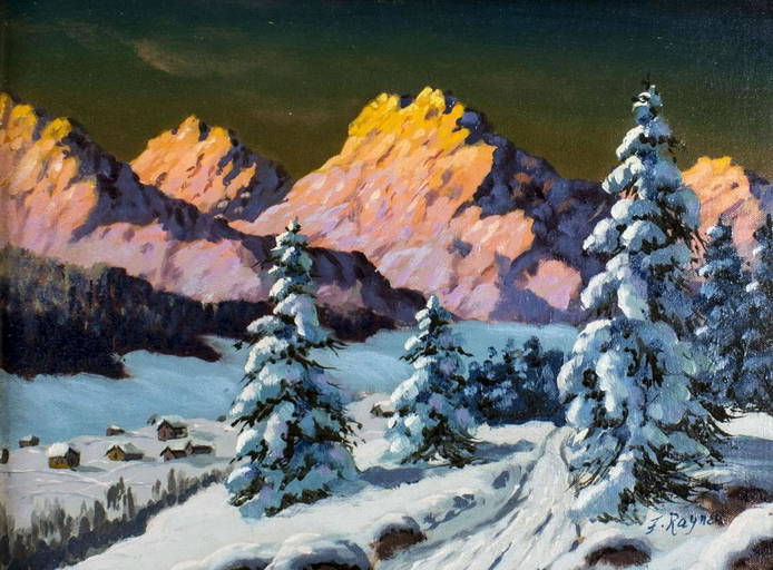 Frances Rayner (US,20C) oil painting (#0387) on Feb 06, 2022 | Broward ...