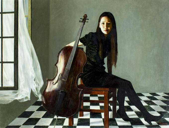 Luding Meng (China,US,b 1962) oil painting - Oct 09, 2022 | Broward ...