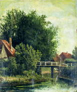 J. Moreau 19C. Antique French Figural Oil Painting (#0216) on Aug 31 ...