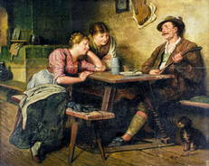 HUGO KLINGEMANN ANTIQUE GERMAN OIL PAINTING, 1905 (#0018) on Oct 01 ...