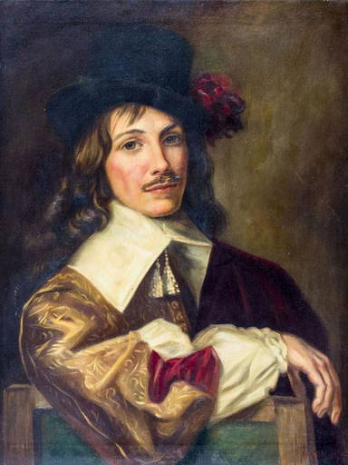 After Frans Hals (dutch,belgian,1580 1666) Oil Painting