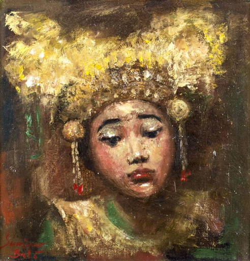 Tedja Suminar (Indonesia,1936-2016) oil painting (#0832) on Dec 18 ...