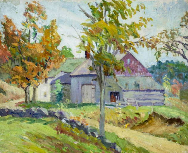 Elizabeth Jewell (WA,MA,1874-1956) oil painting (#0706) on Jan 02, 2023 ...