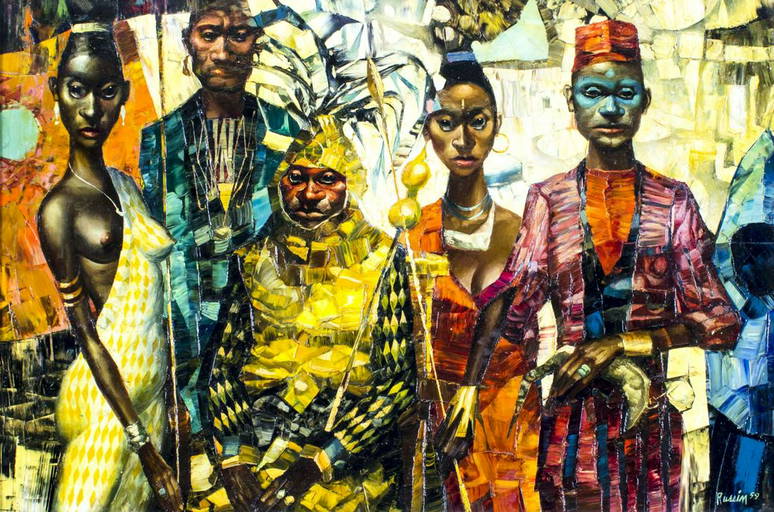 George Russin (FL,1910-2010) oil painting (#0941) on Feb 12, 2023 ...