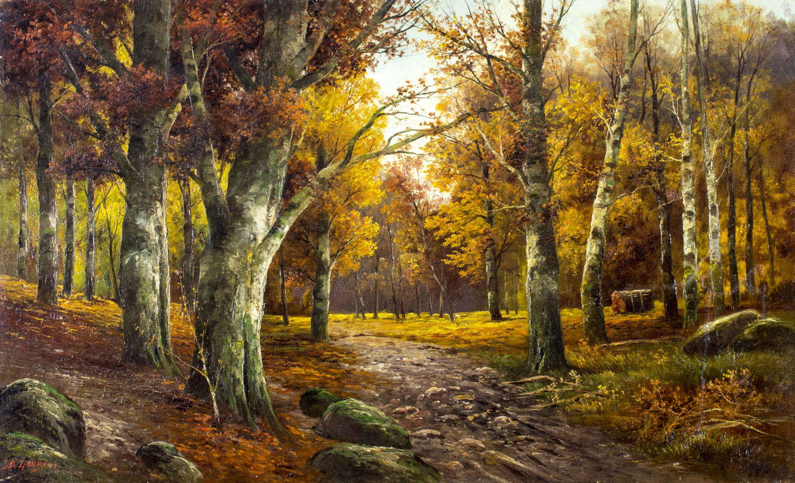 Karl Kaufmann (Germany,Austria,1843-1905) oil painting antique - Mar 12 ...