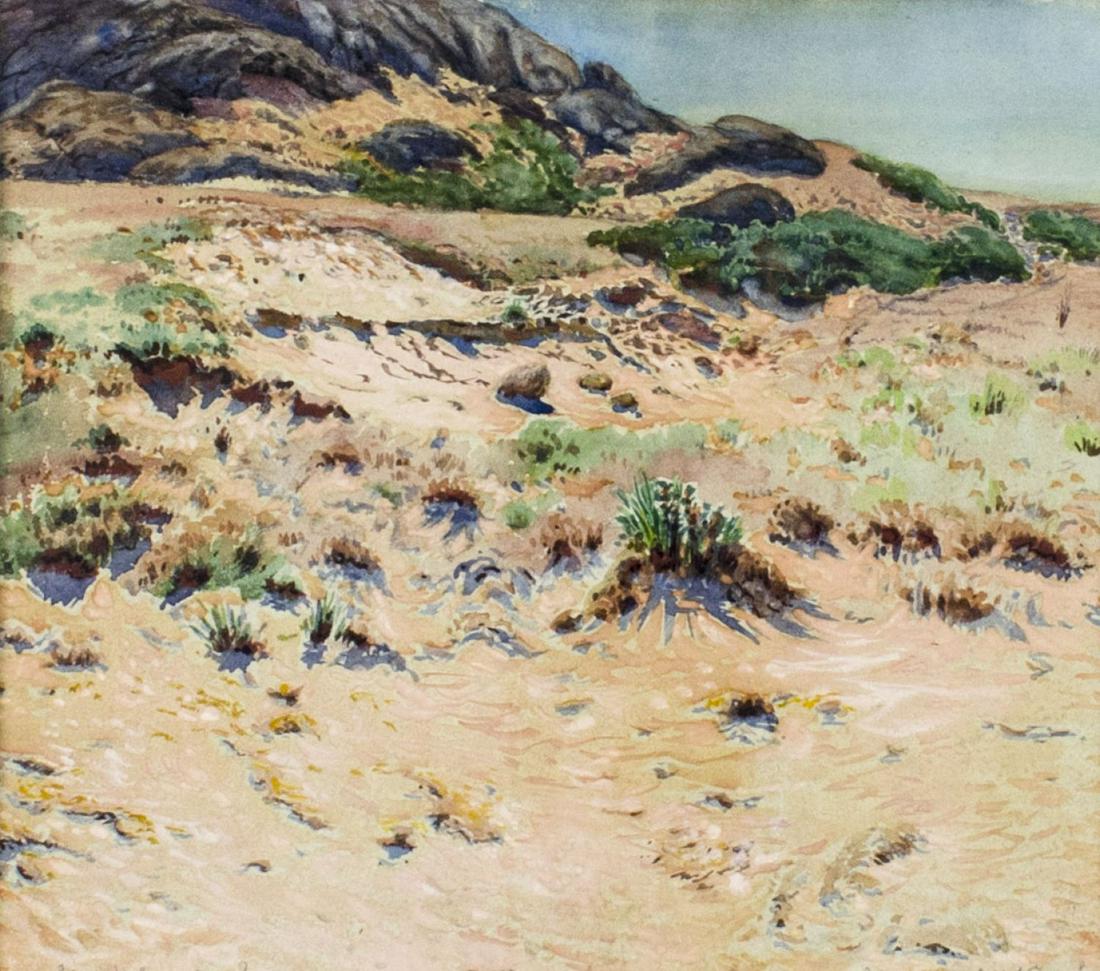 James Pattison (IL,MO,MA,1844-1915) watercolor painting antique - Mar ...