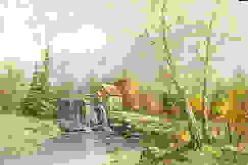 Hyun Bo Yoo (us,korea,b 1946) Oil Painting Auction