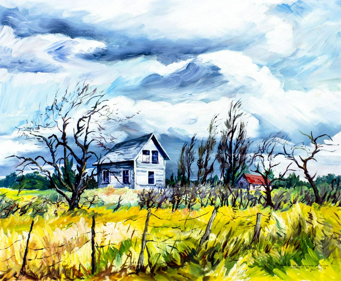 Stephen Story (ny,1915-1988) Oil Painting Auction