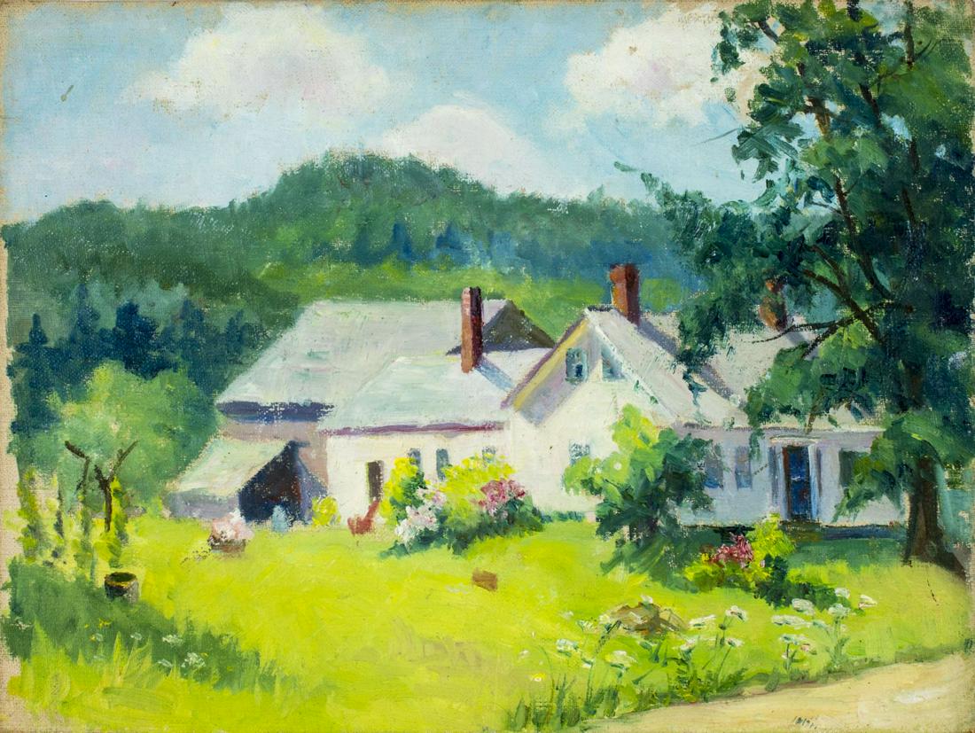 Elizabeth Jewell (wa,ma,1874-1956) Oil Painting Auction