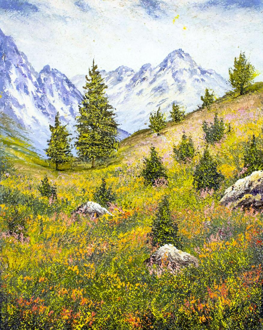 Carl Beck (ca,1893 1969) Oil Painting