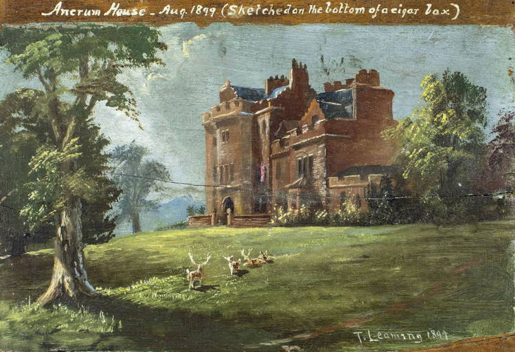 Thomas Leaming (pa,19c) Oil Painting Antique