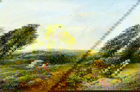 Nan Frankel (british, 1921-2000) - Figure, Oil On Canvas. Auction