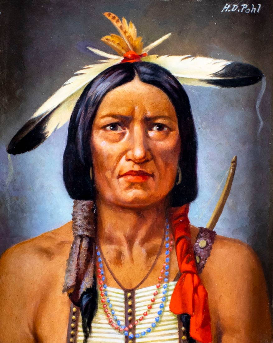 Hugo Pohl (tx,ca,mi,1878-1960) Oil Painting Auction