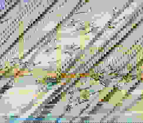 Bill Rose (us,20c) Watercolor Painting Auction