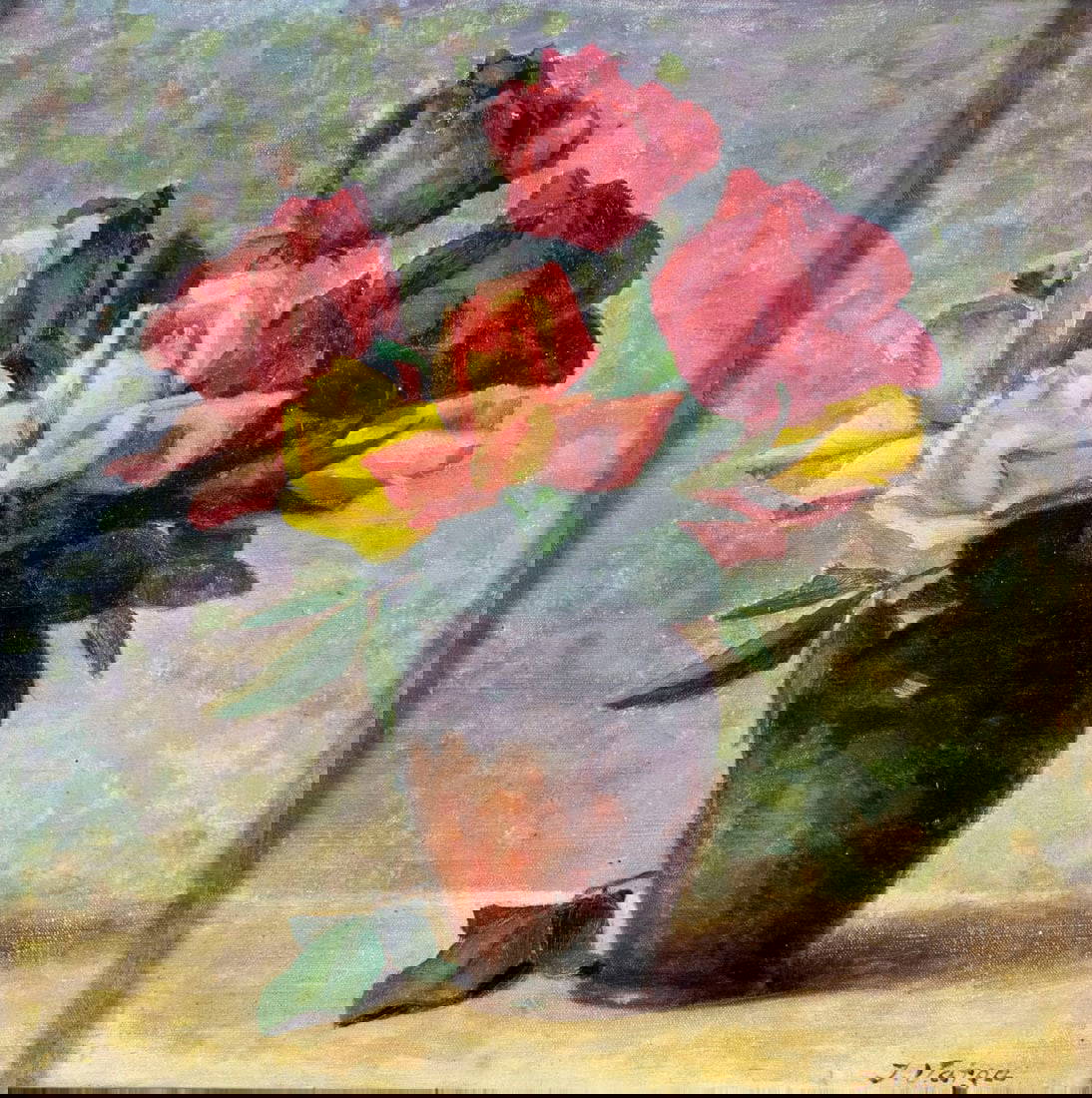 Joseph Varga (hungary,ny,1876-?) Oil Painting Antique Auction