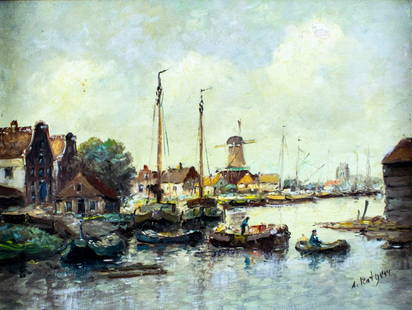 Dutch Painting By A. Rutgers