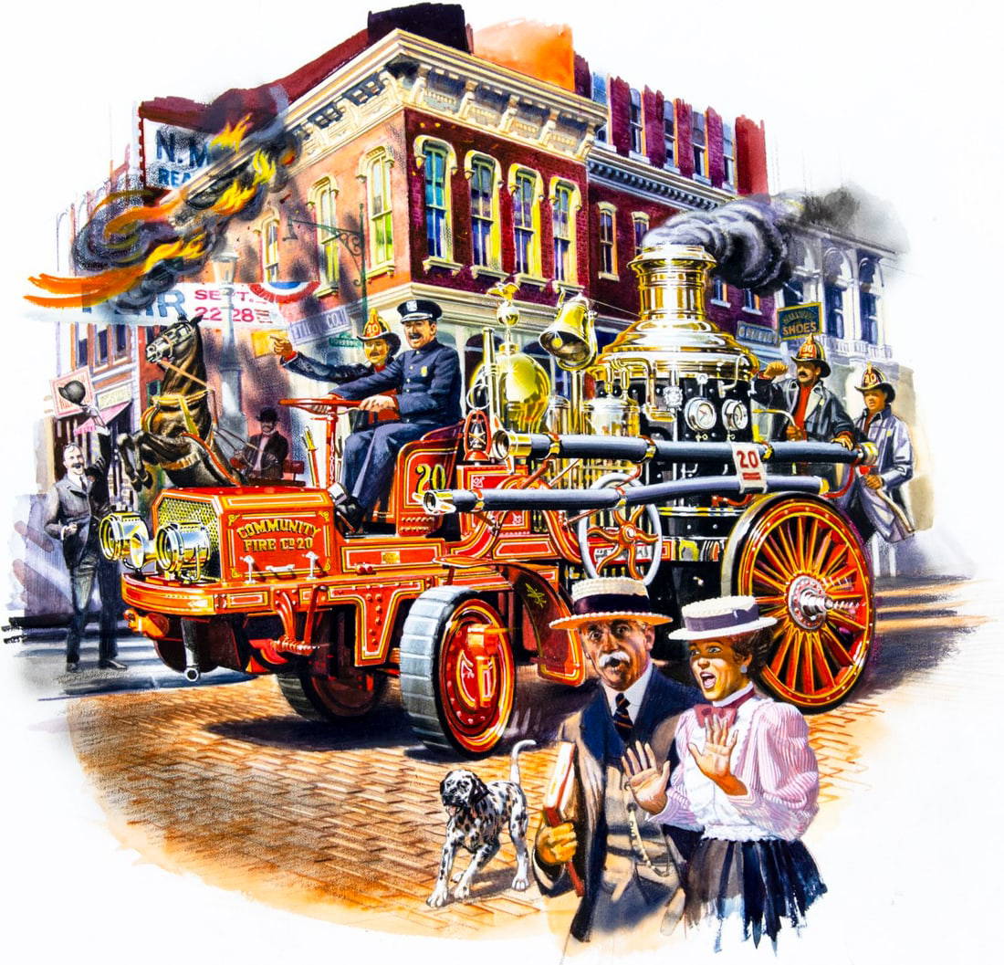 William Teodecki (md,20c) Gouache Painting Auction