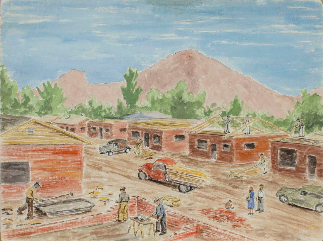 Alfred Lee Rowell (co,mid 20c) Oil Painting Auction