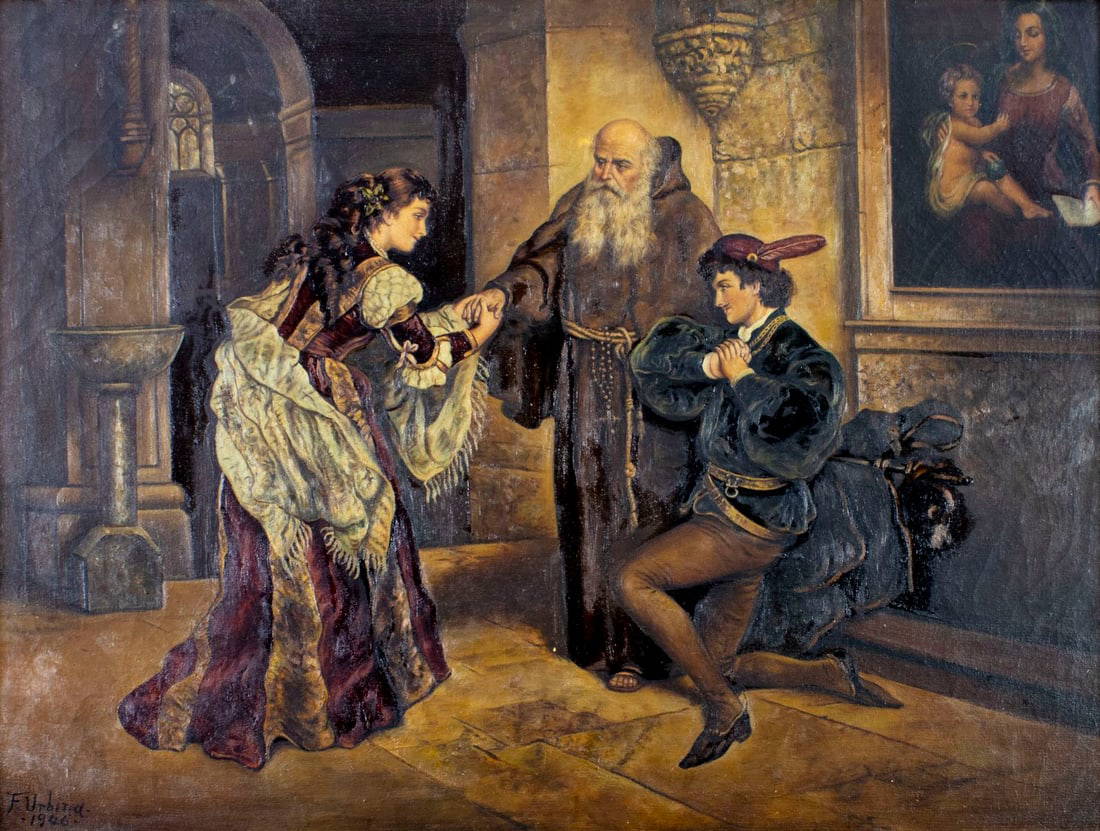 F Urbina (us,mid 20c) Oil Painting Auction