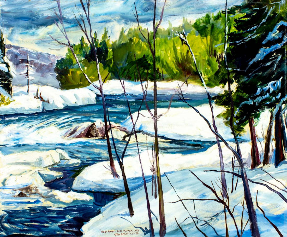 Stephen Story (ny,1915-1988) Oil Painting Auction