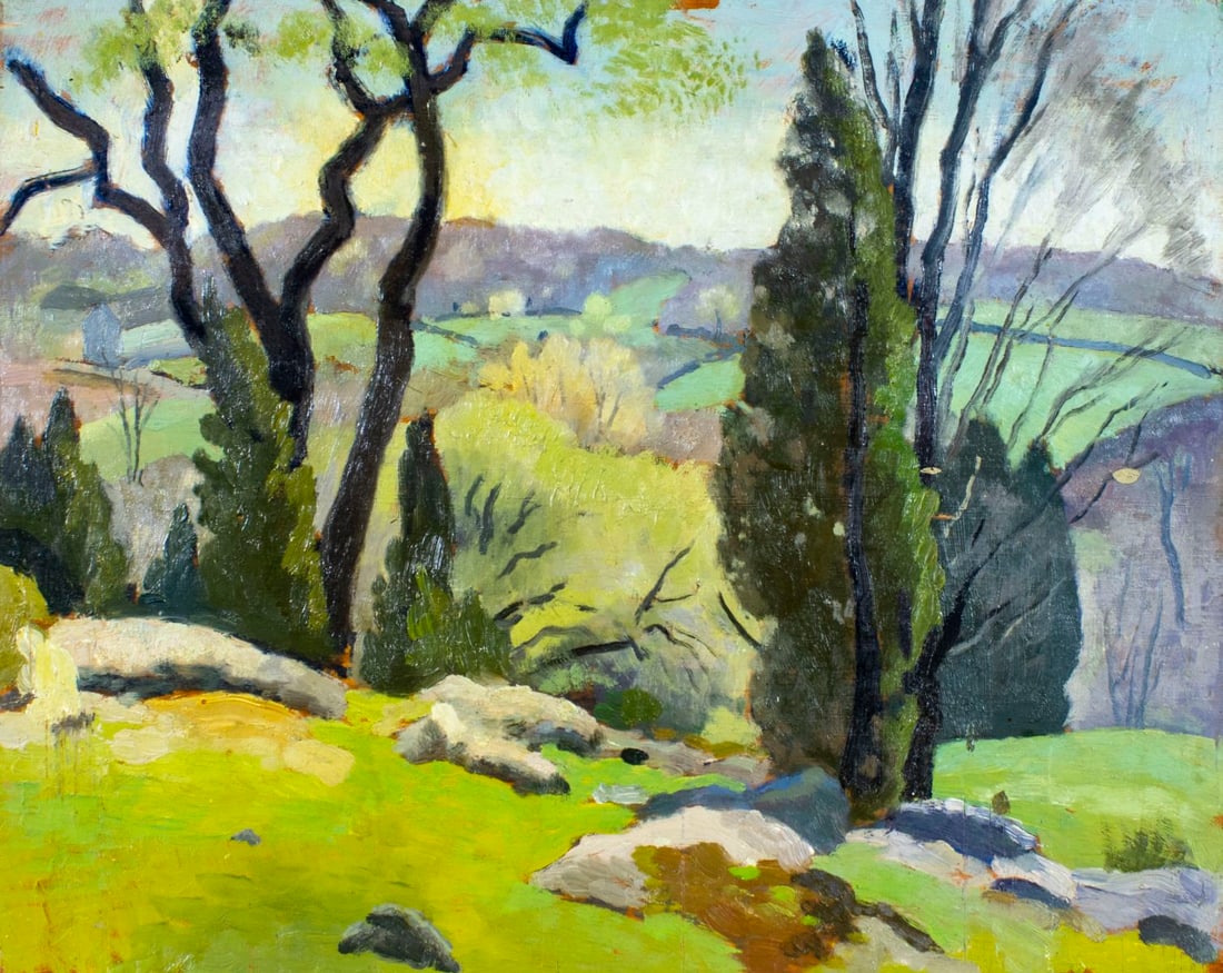 Eugene Francis Savage (ct,ny,1883-1978) Oil Painting Auction