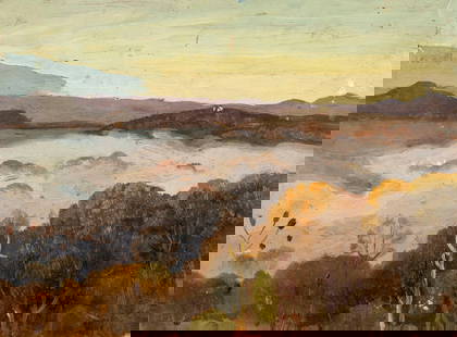 Eugene Francis Savage (ct,ny,1883-1978) Oil Painting Auction