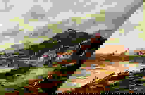 A Taylor (uk,19c) Oil Painting Antique Auction