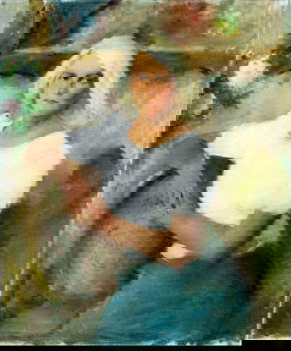 Samuel Oppenheim (ny,1901 1992) Oil Painting