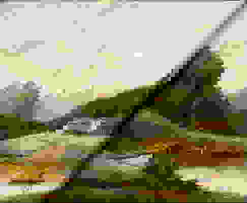 Prevost (france,19c) Oil Painting Antique Auction