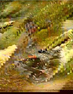 Thomas Kent Pelham Oil Painting Auction