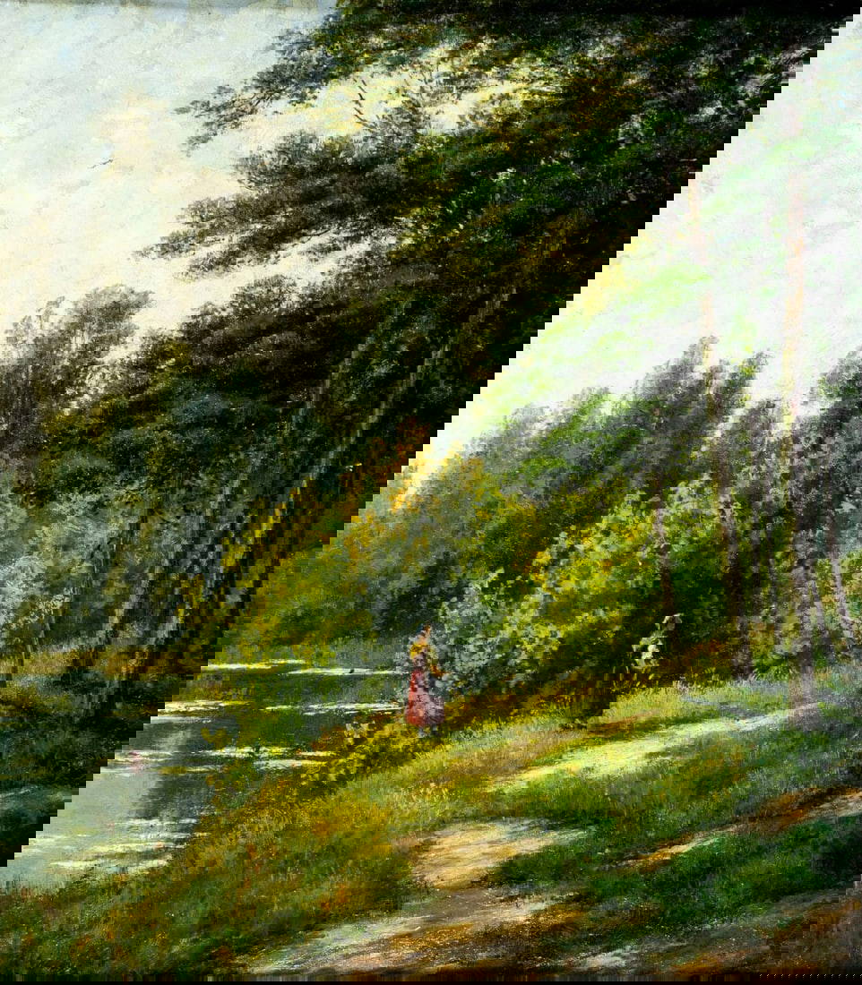 E Fein (us,19c) Oil Painting Antique Auction