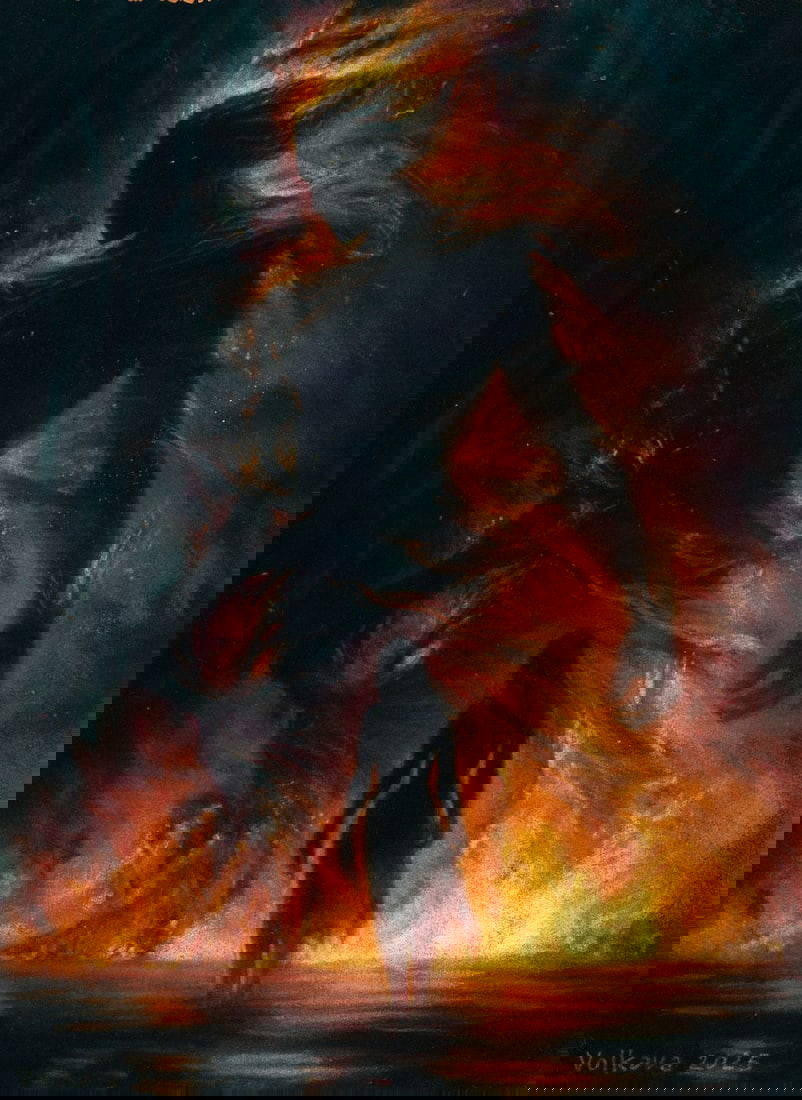 Anna Volkova (ukraine,20/21c) Pastel Painting Auction