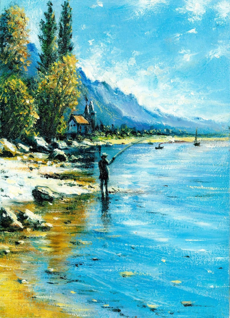 Gennady Mysan (ukraine,b 1977) Oil Painting Auction