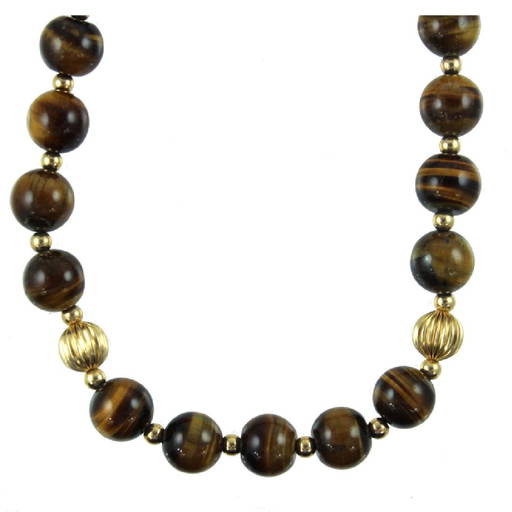 Vintage Tigers Eye Necklace