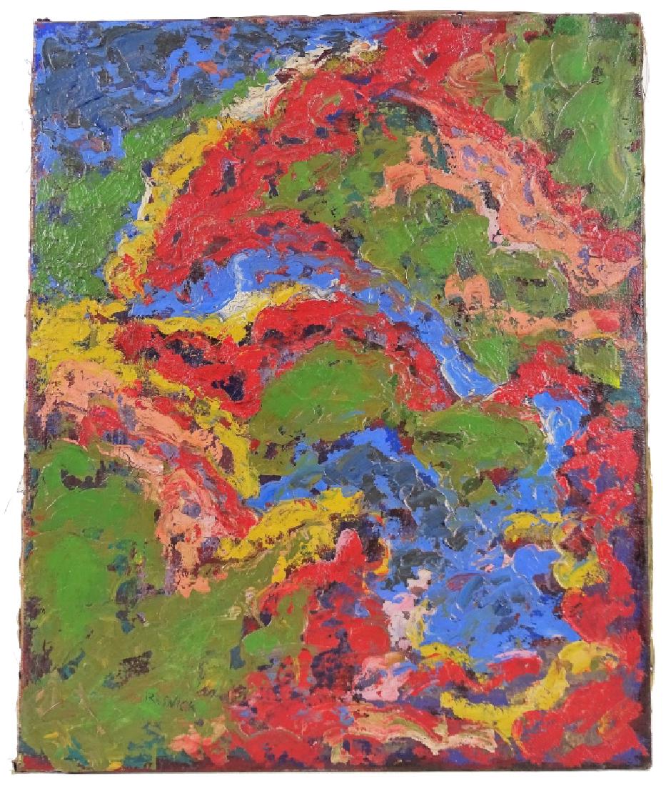Milton Resnick Abstract Expressionism Oil Painting
