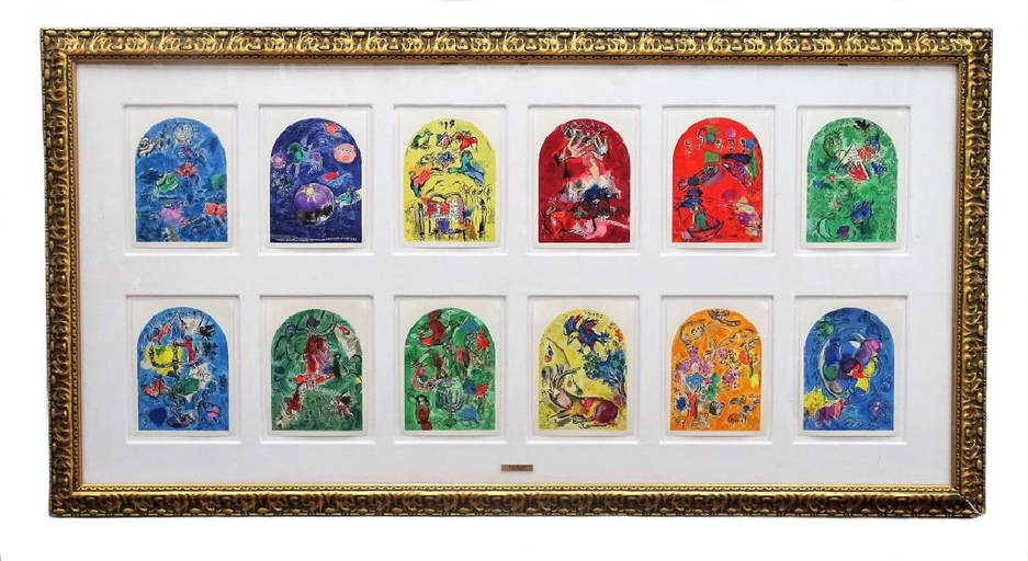 Marc Chagall Original Litho Collage Collection